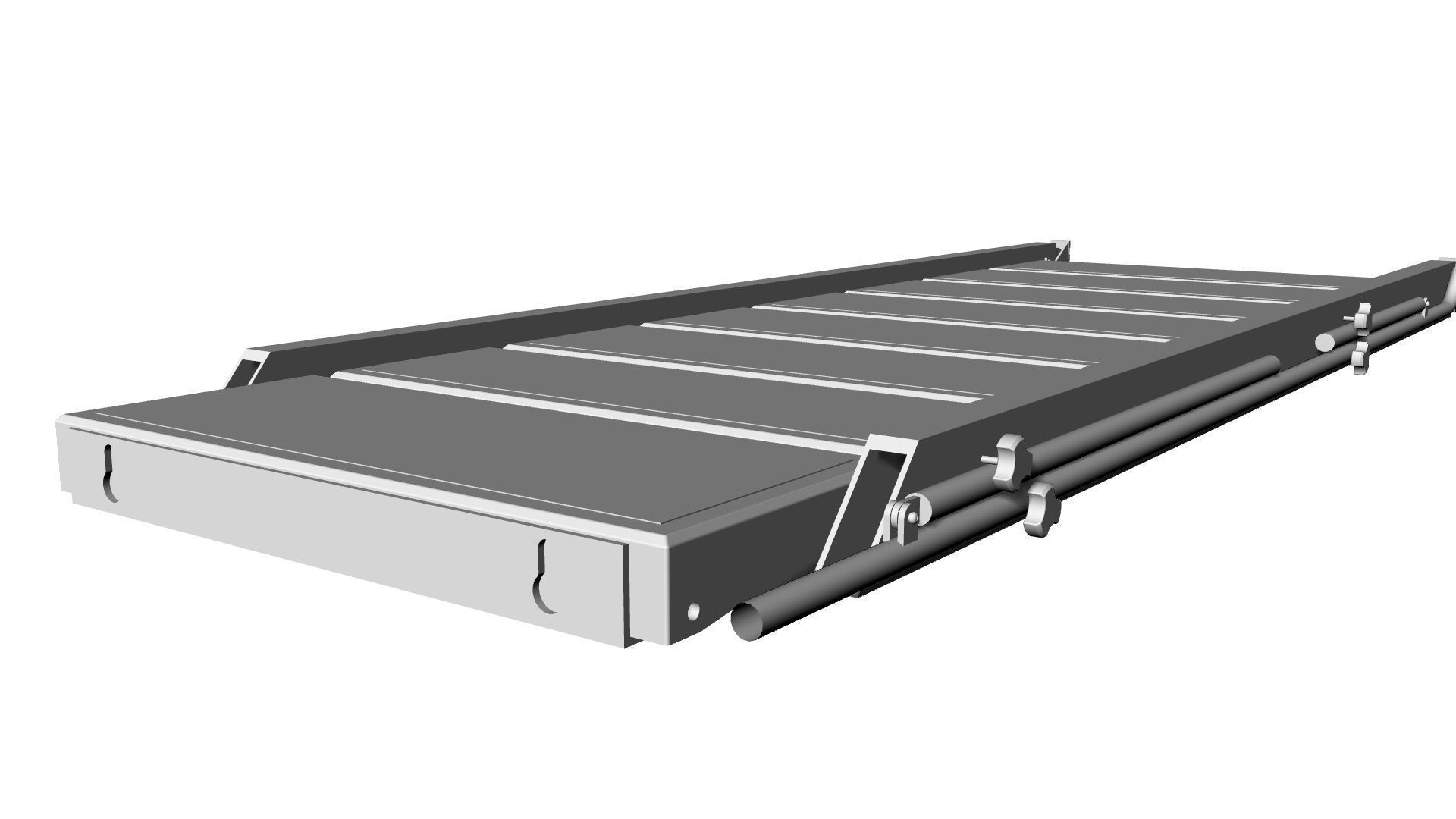 Articulated Military Vehicle Boarding Ladder 3D model | CGTrader