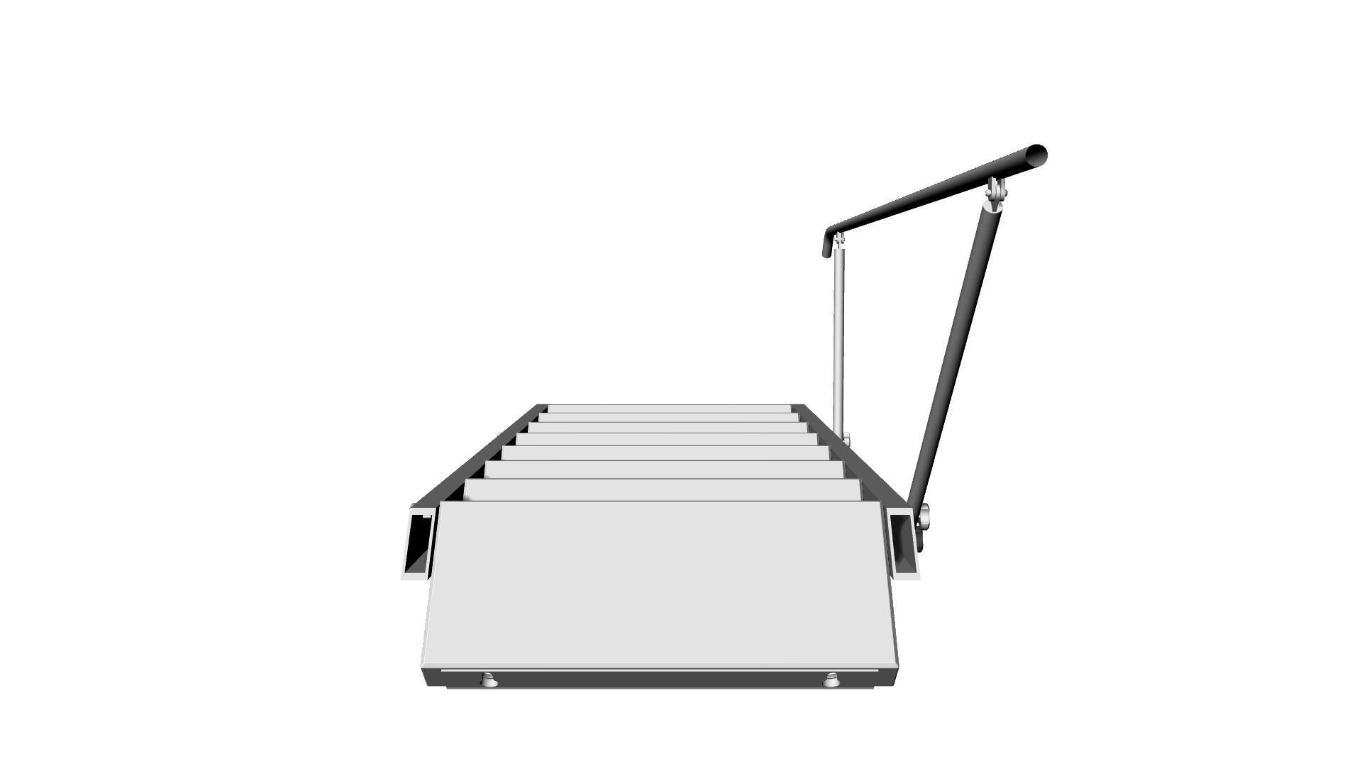 Articulated Military Vehicle Boarding Ladder 3D model | CGTrader