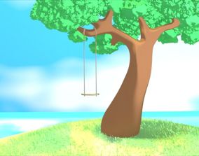 Anime tree 3D Models | CGTrader
