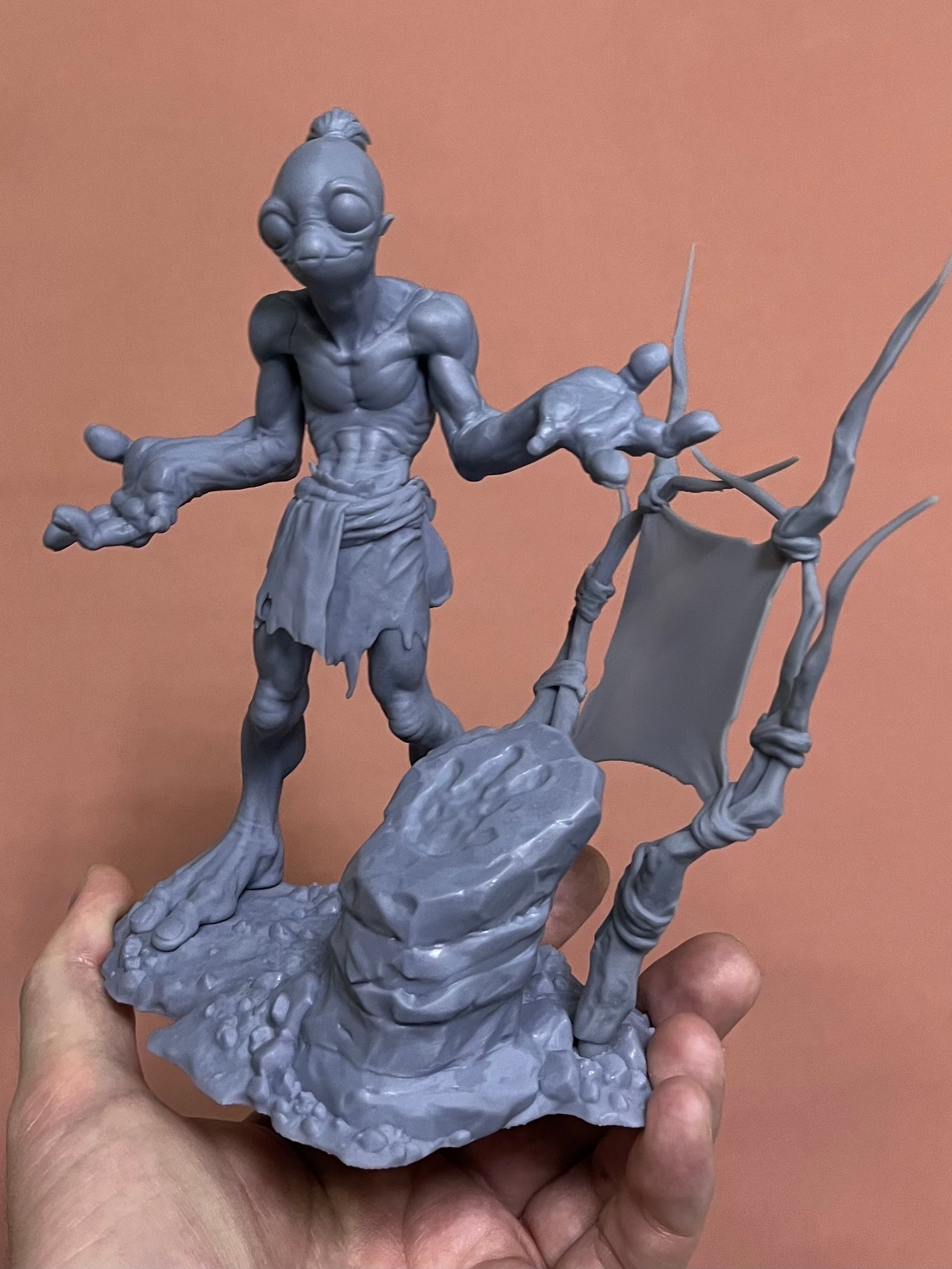 ABE ODDWORLD 3D model 3D printable | CGTrader