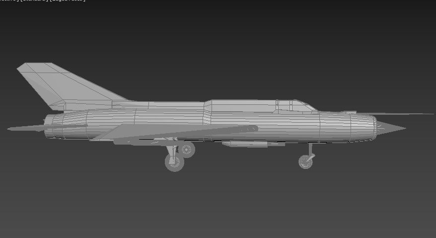 MiG 21 3D model | CGTrader