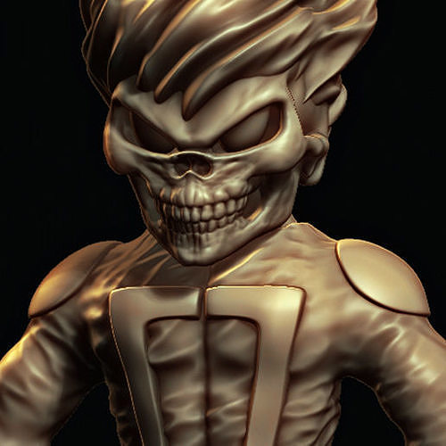 GHOST RIDER 3D model 3D printable | CGTrader