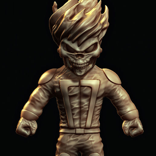 GHOST RIDER 3D model 3D printable | CGTrader