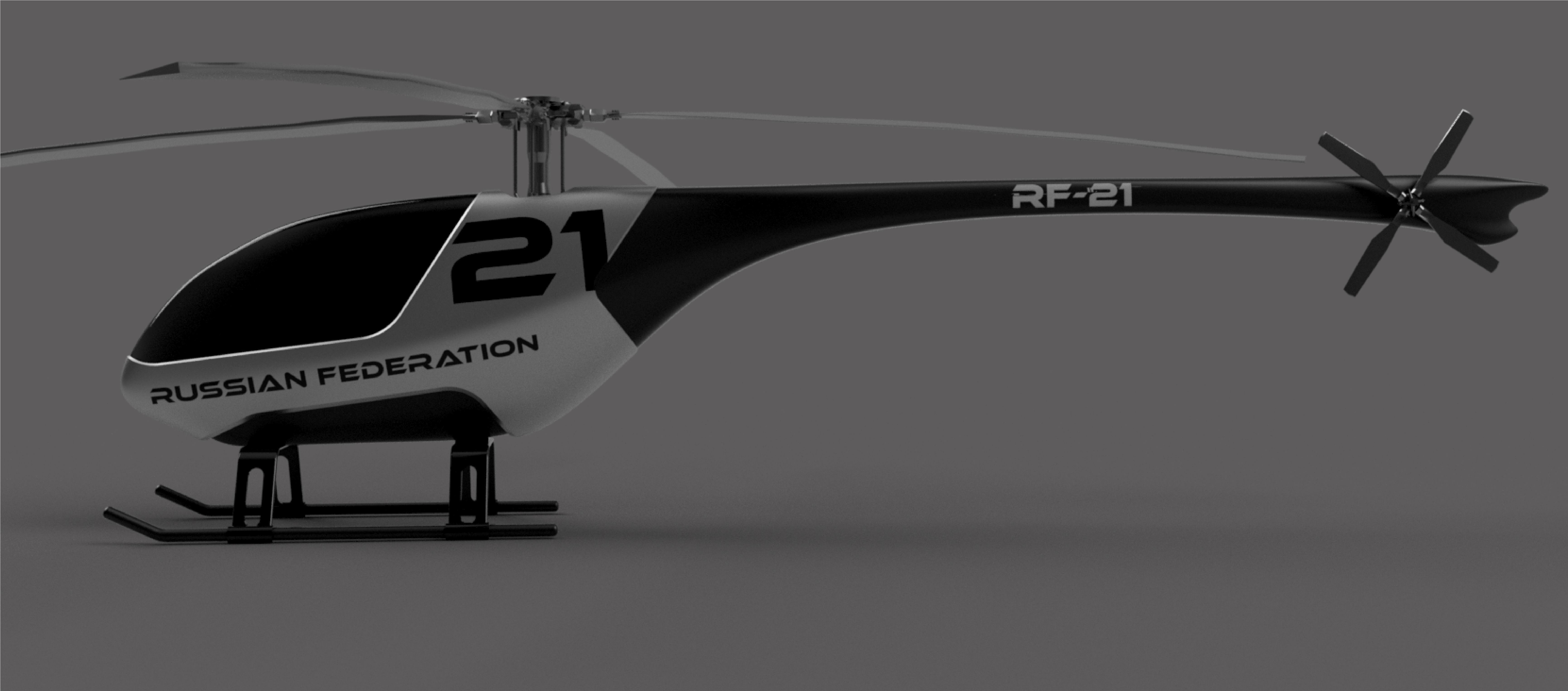 RC HELICOPTER 3D model | CGTrader