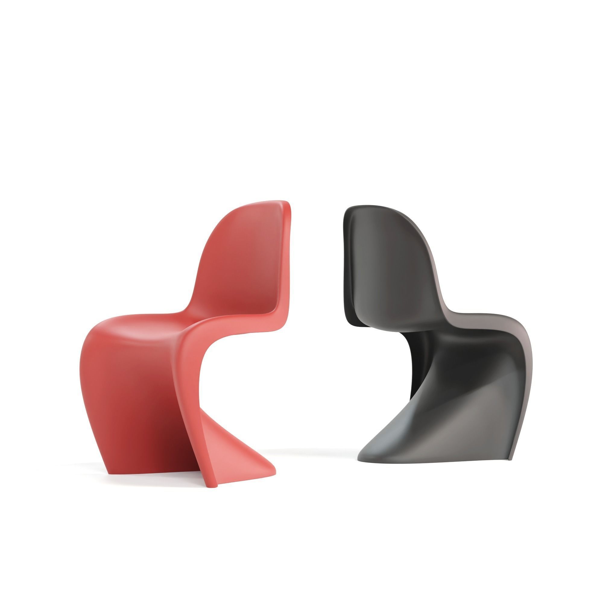 Panton Chair - All colors set 3D model | CGTrader