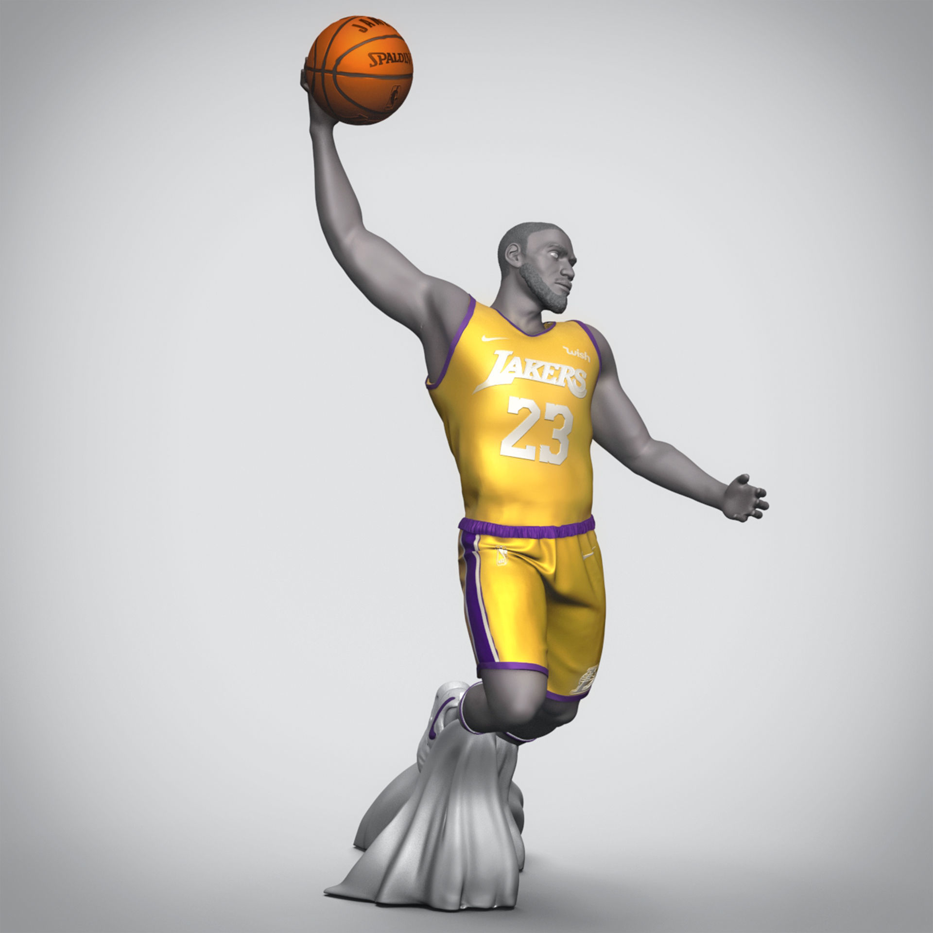 LeBron James 3D Printable 2 3D model 3D printable | CGTrader