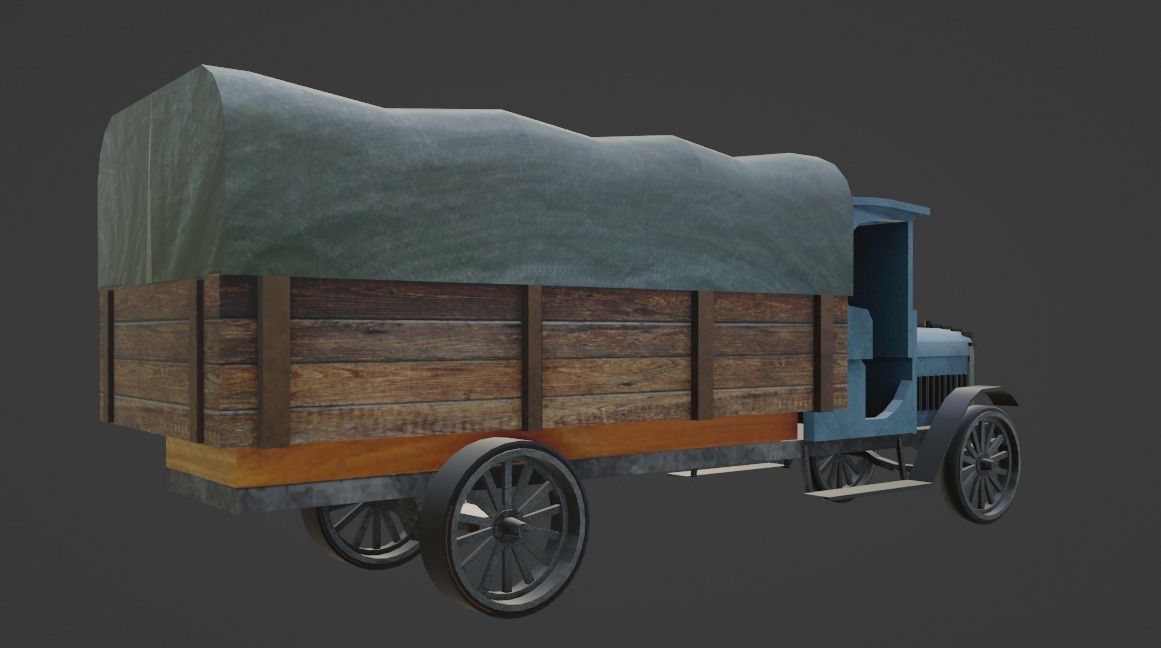 3D model Brockway K-2 VR / AR / low-poly | CGTrader