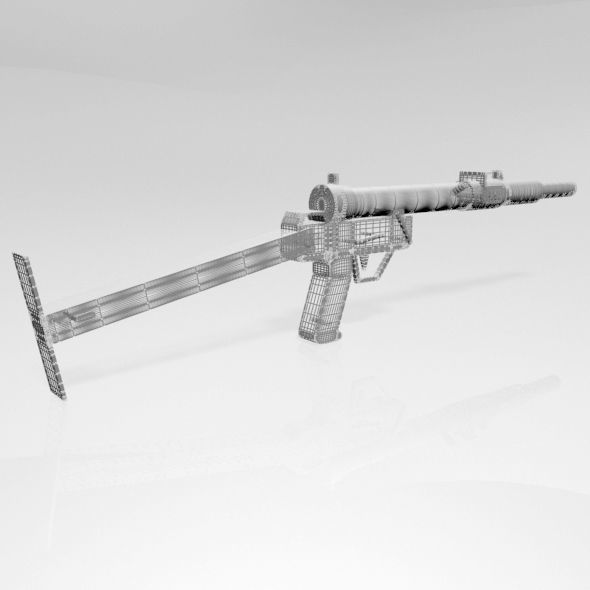 Sten Gun 01 3D model | CGTrader