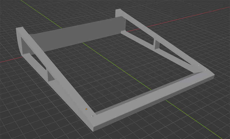 Laptop Stand 3D model 3D printable | CGTrader