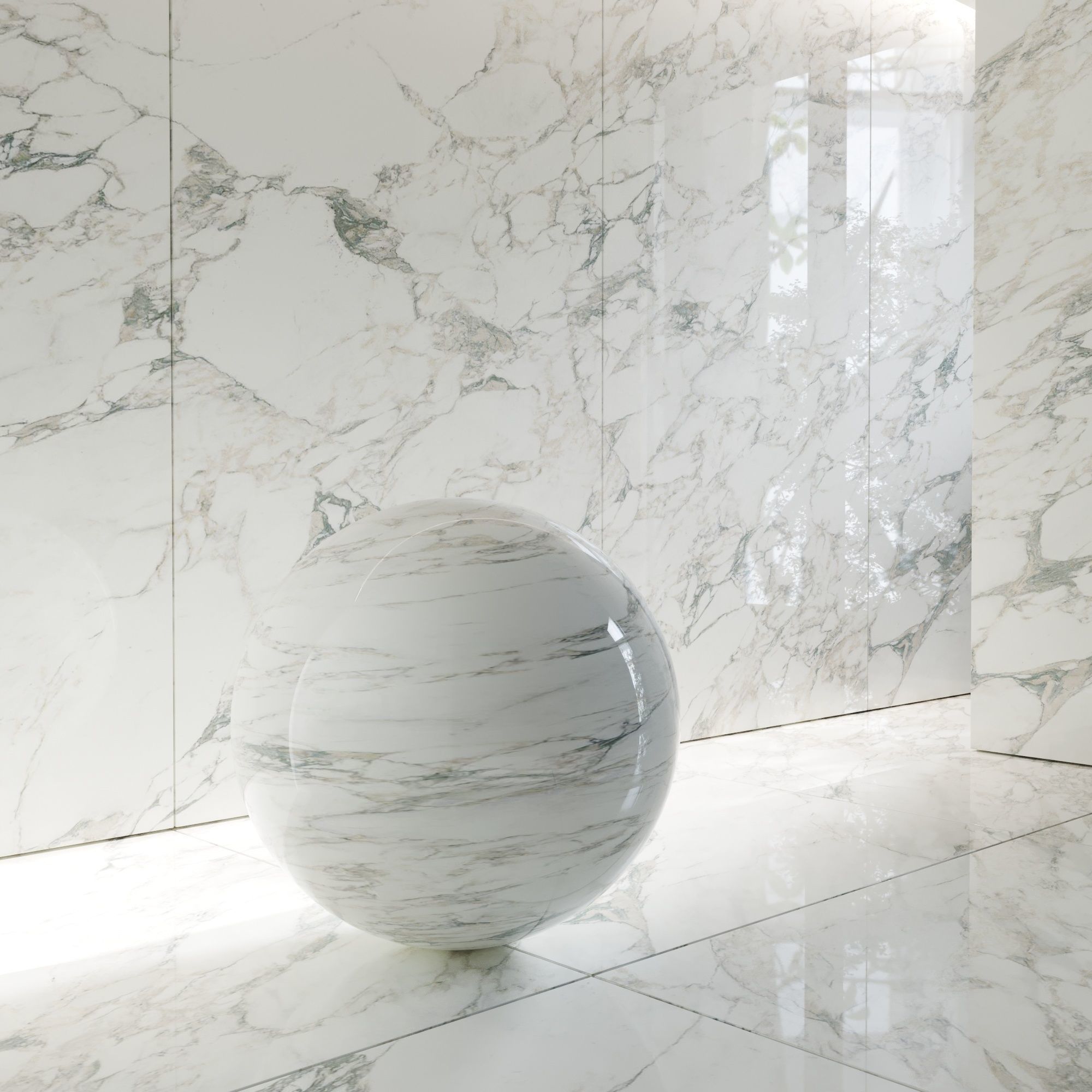 Arabescato porcelain stoneware tiles Texture | CGTrader