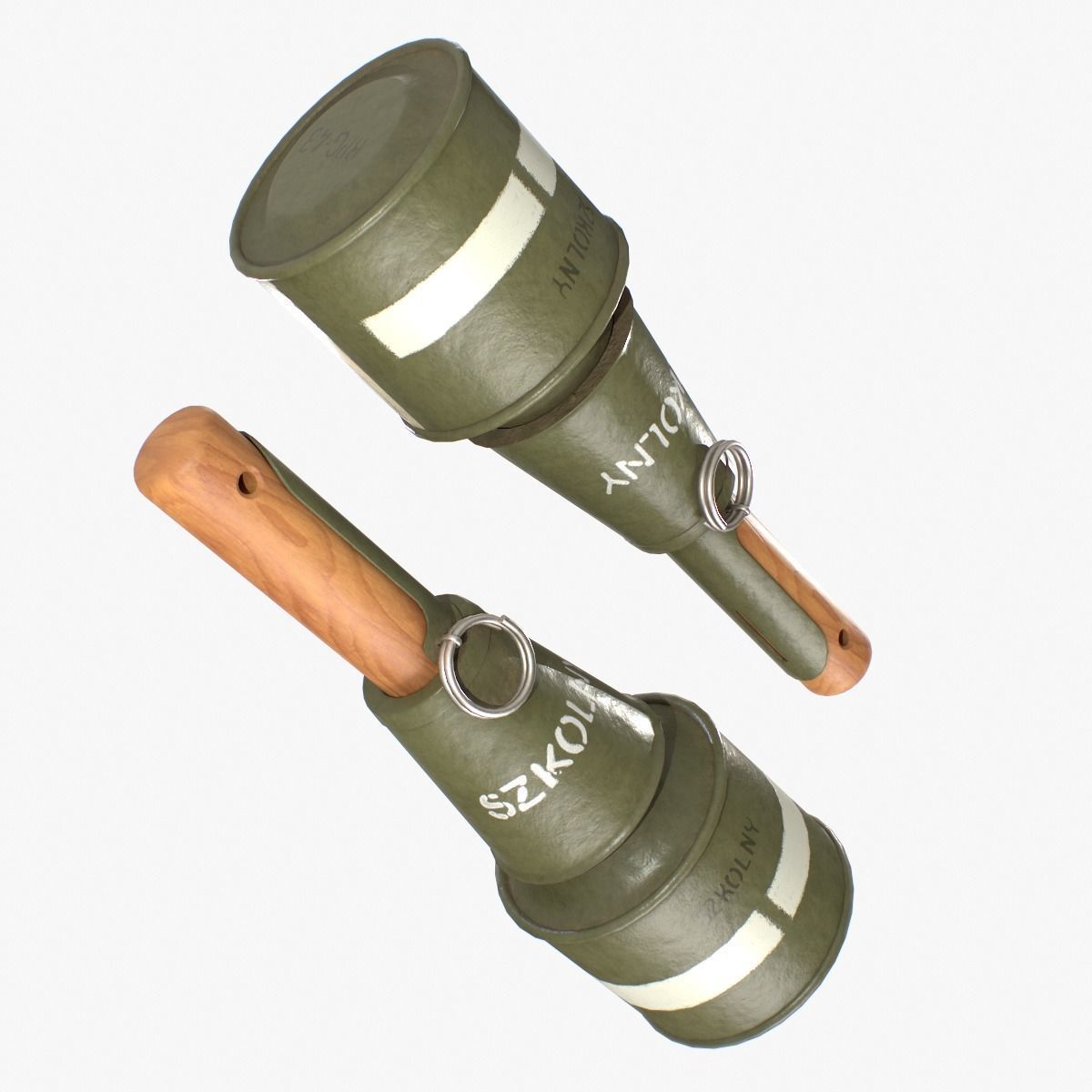 3D model Grenade RPG-43 clean VR / AR / low-poly | CGTrader