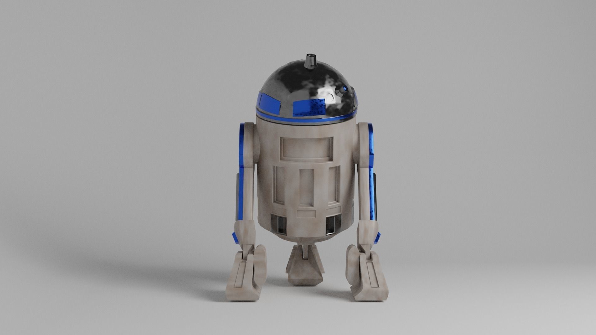 3D model R2-D2 rigged 3d model VR / AR / low-poly | CGTrader