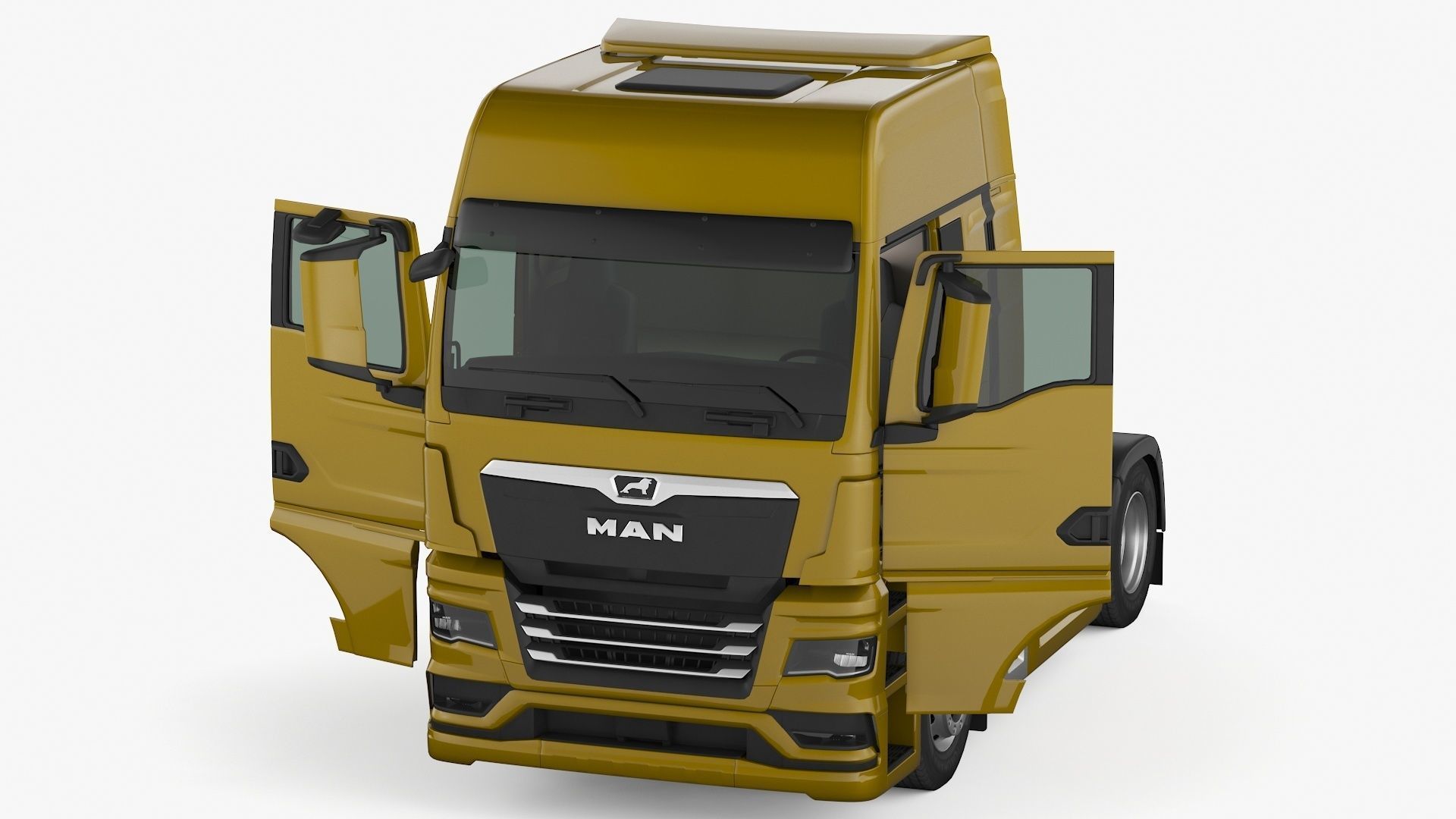 Man TGX 2021 3D model | CGTrader