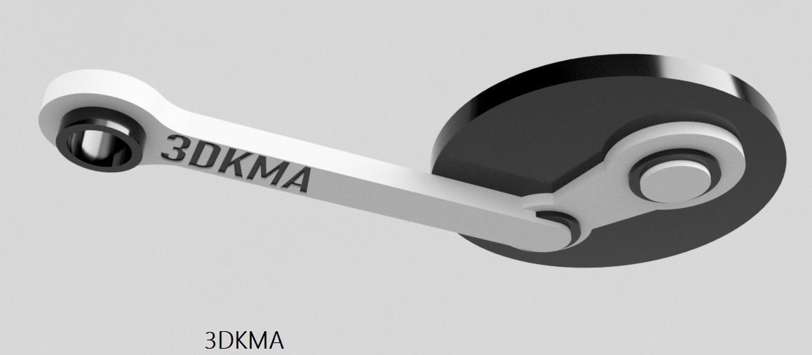 Steam logo 3D model | CGTrader