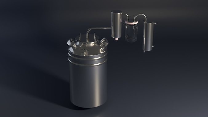 Alcohol Machine 3D model | CGTrader