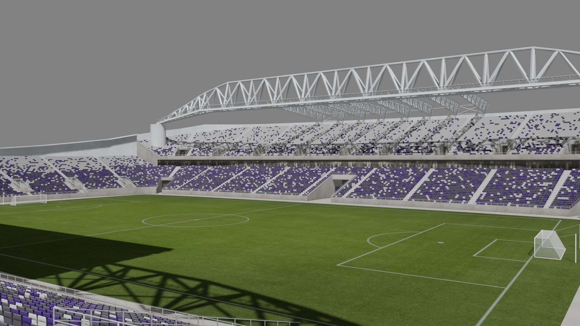 3D model Bloomfield Stadium Tel-Aviv Israel VR / AR / low-poly | CGTrader