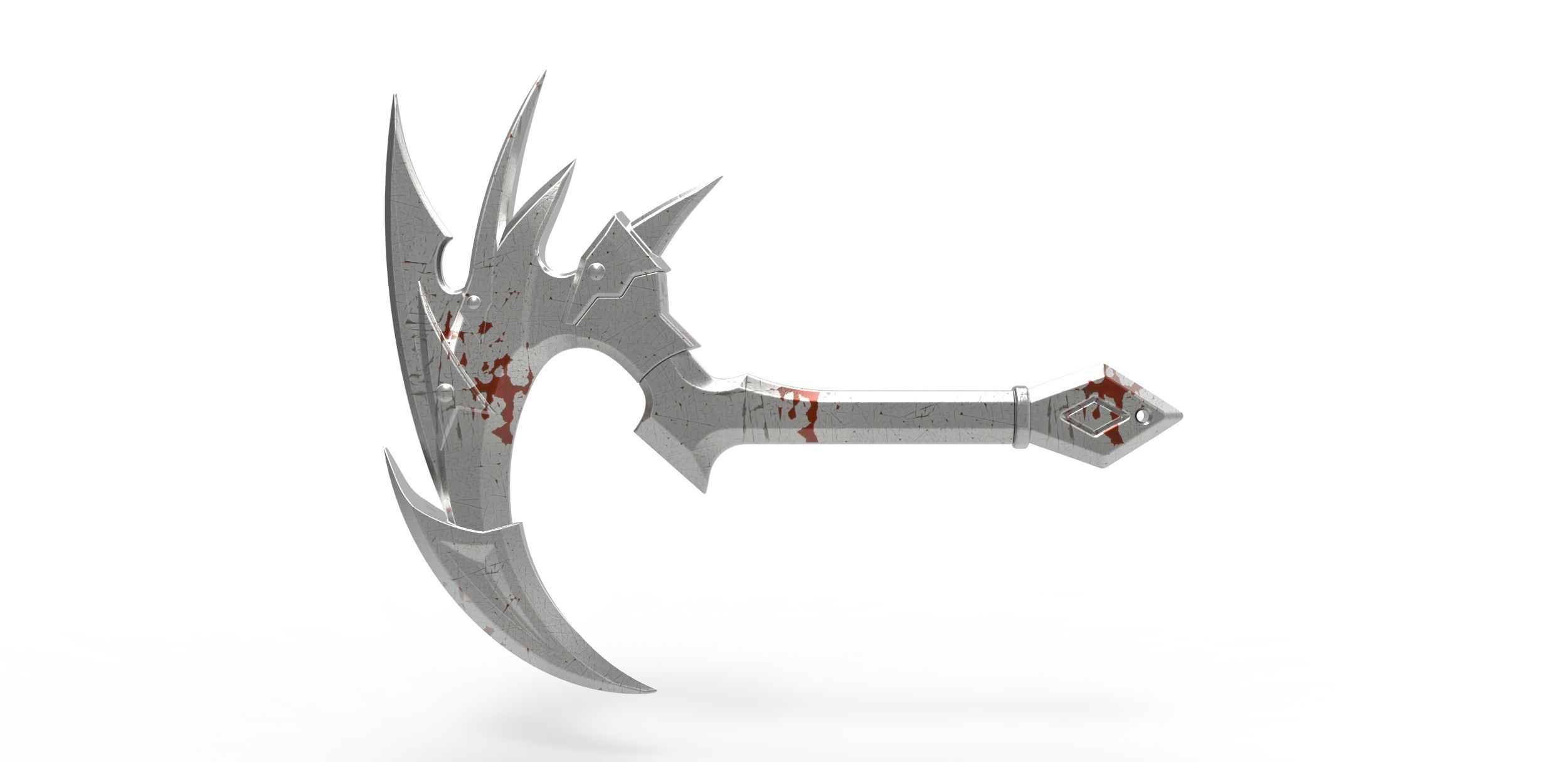 Earring Blood Drainer hook 3D model 3D printable | CGTrader