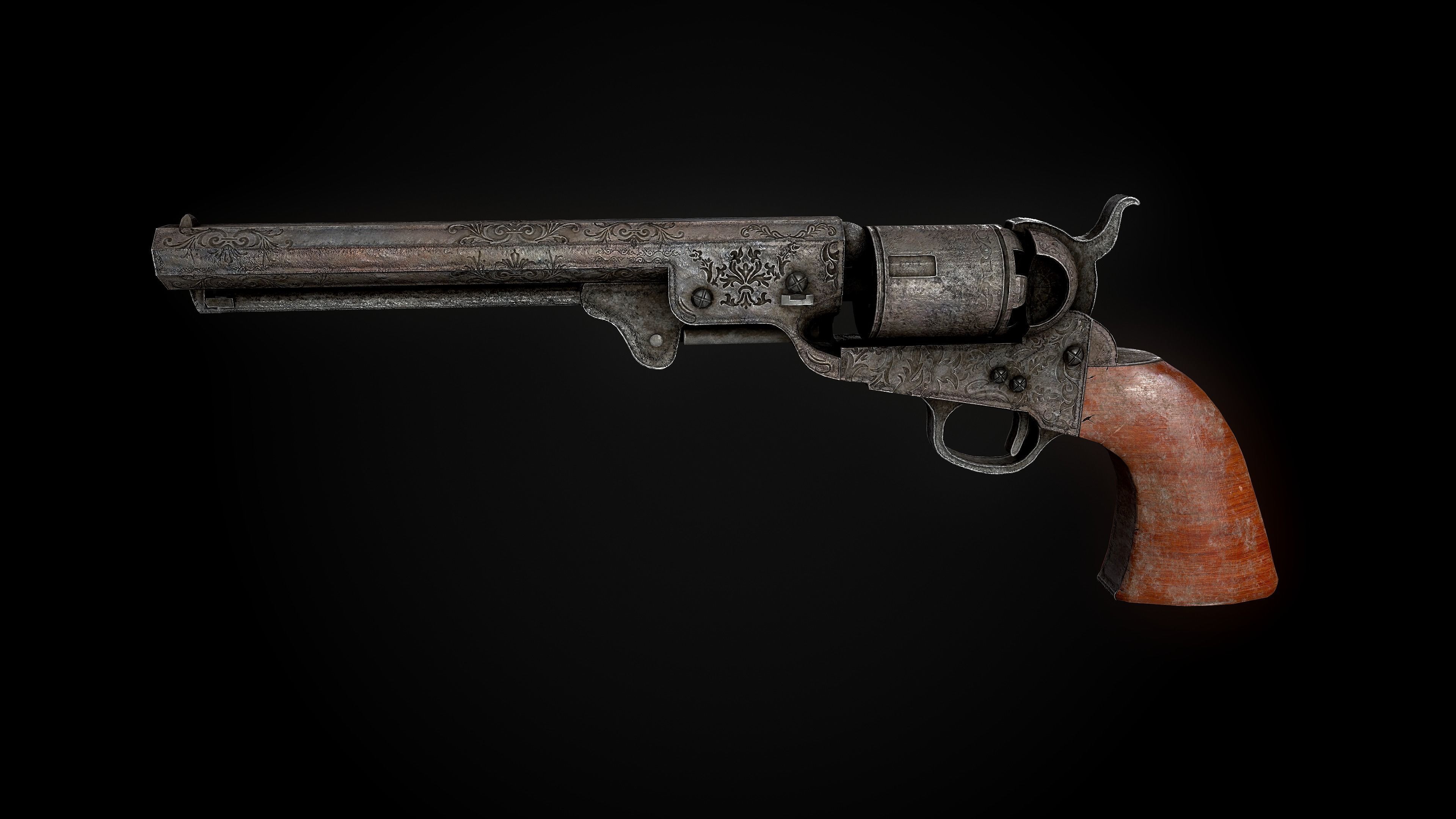 3D model Colt Custom - PBR GAME READY VR / AR / low-poly | CGTrader