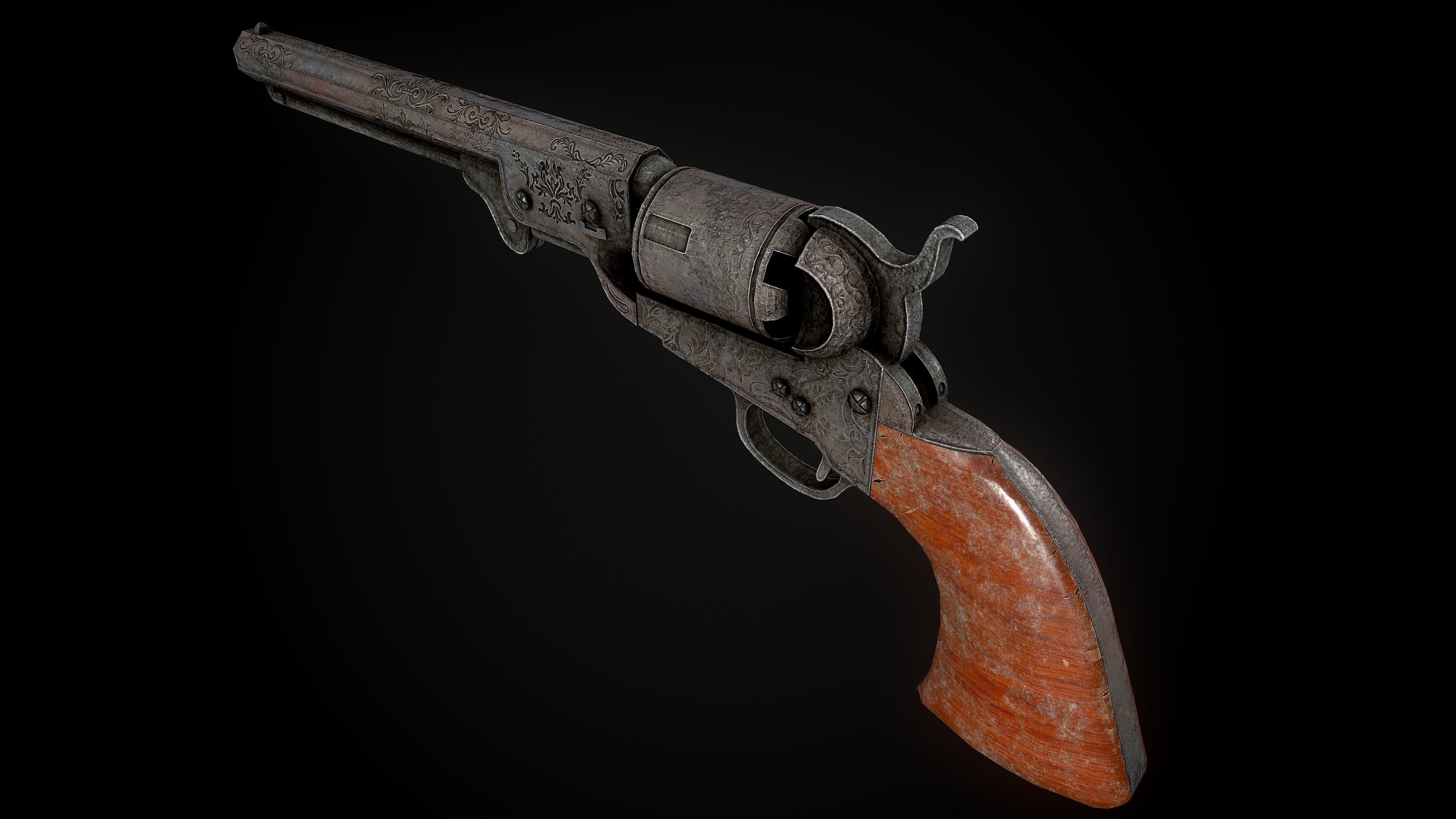 3D model Colt Custom - PBR GAME READY VR / AR / low-poly | CGTrader