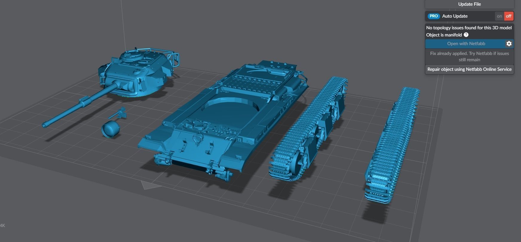 Centurion Mk5 Scale model 3D model 3D printable | CGTrader