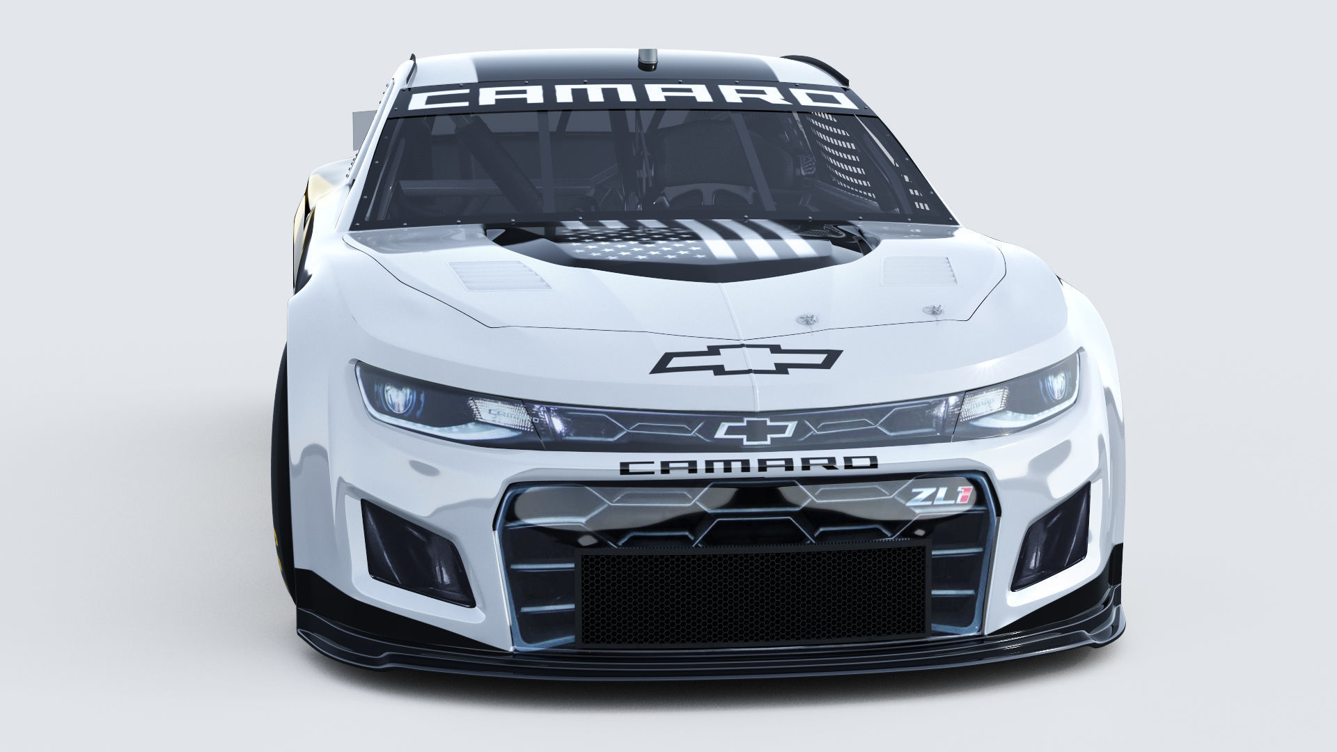 Chevrolet Camaro Nascar NextGen 2022 Template 3D model | CGTrader