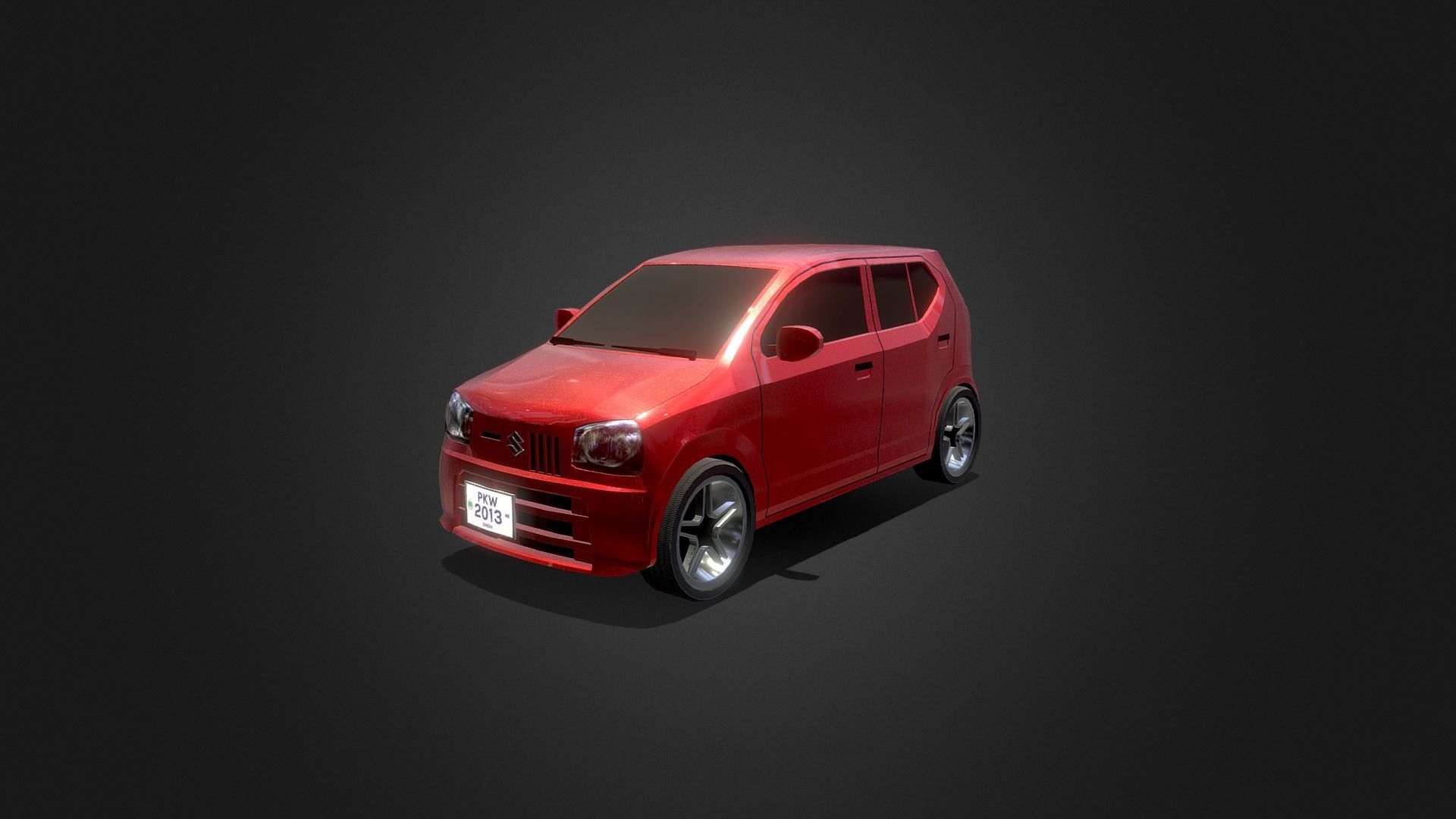 3D model Suzuki Alto 660cc VR / AR / low-poly | CGTrader