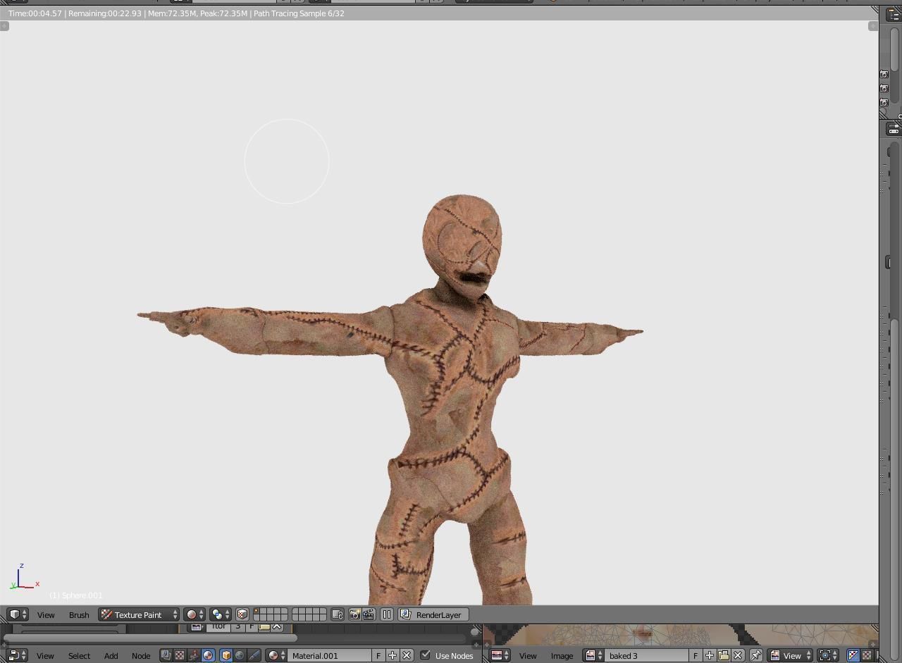 fbx-monster animated character free 3D model rigged | CGTrader