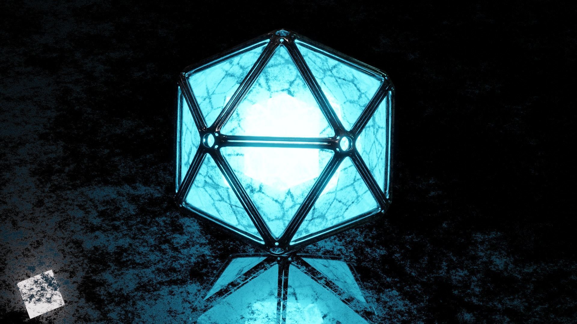 Sci-Fi Ico Sphere 3D model | CGTrader