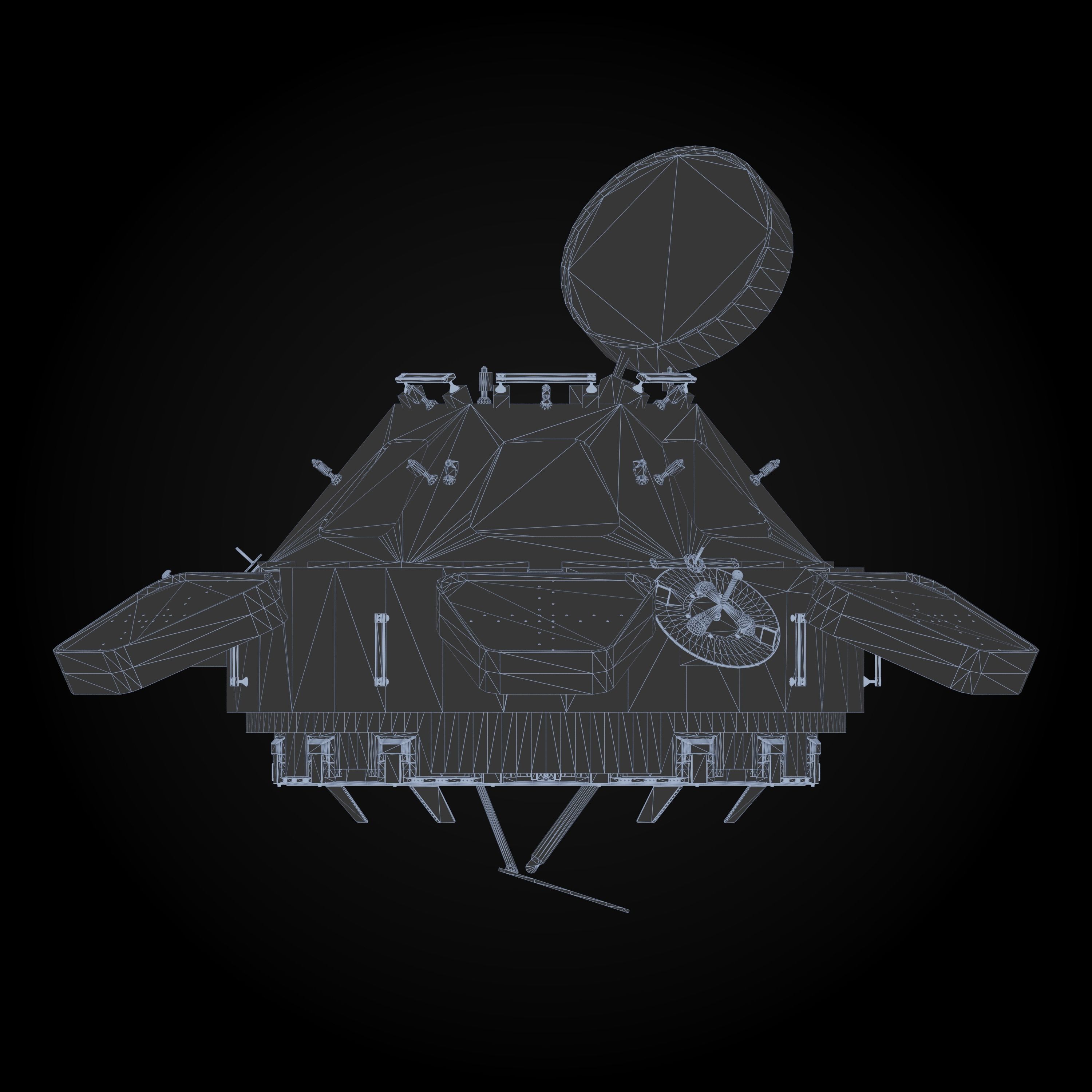 ISS Cupola module 3D model | CGTrader
