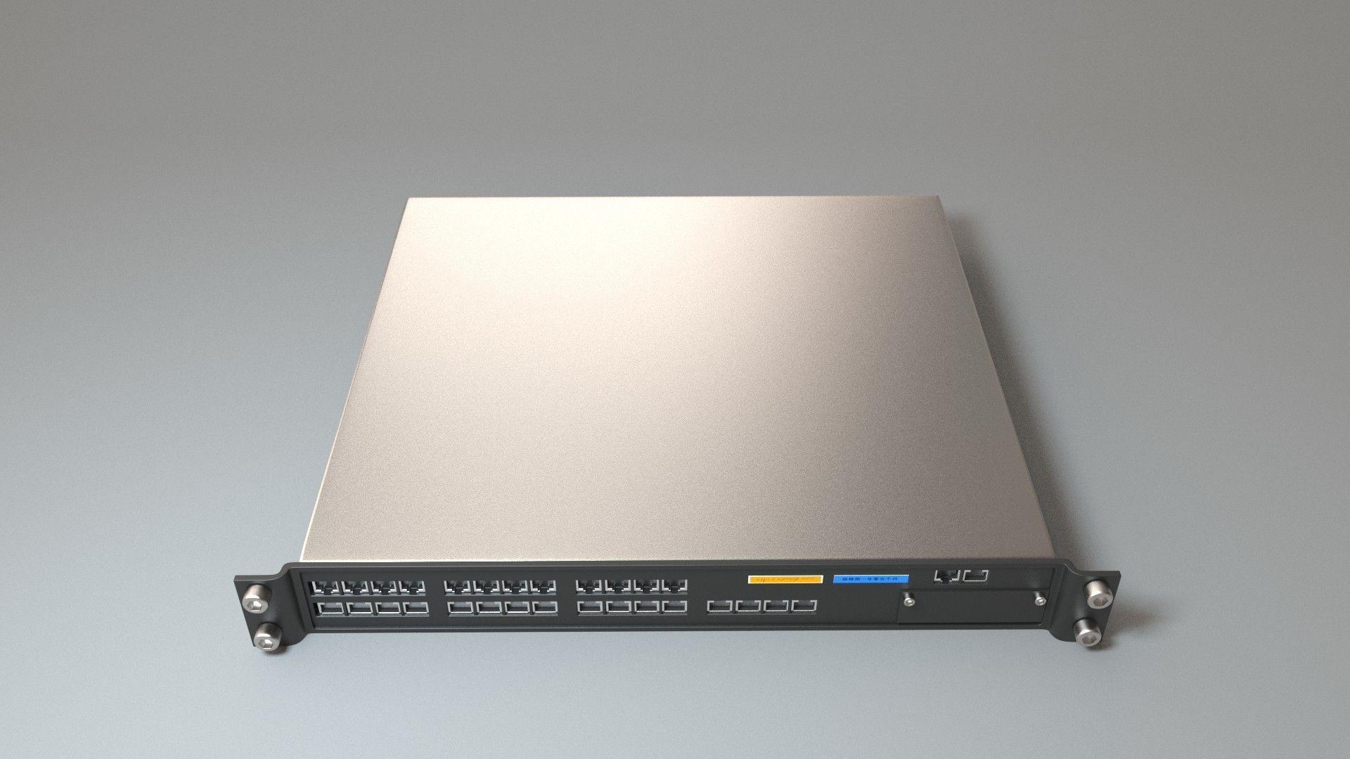 Host machine chassis storage model 3D model | CGTrader