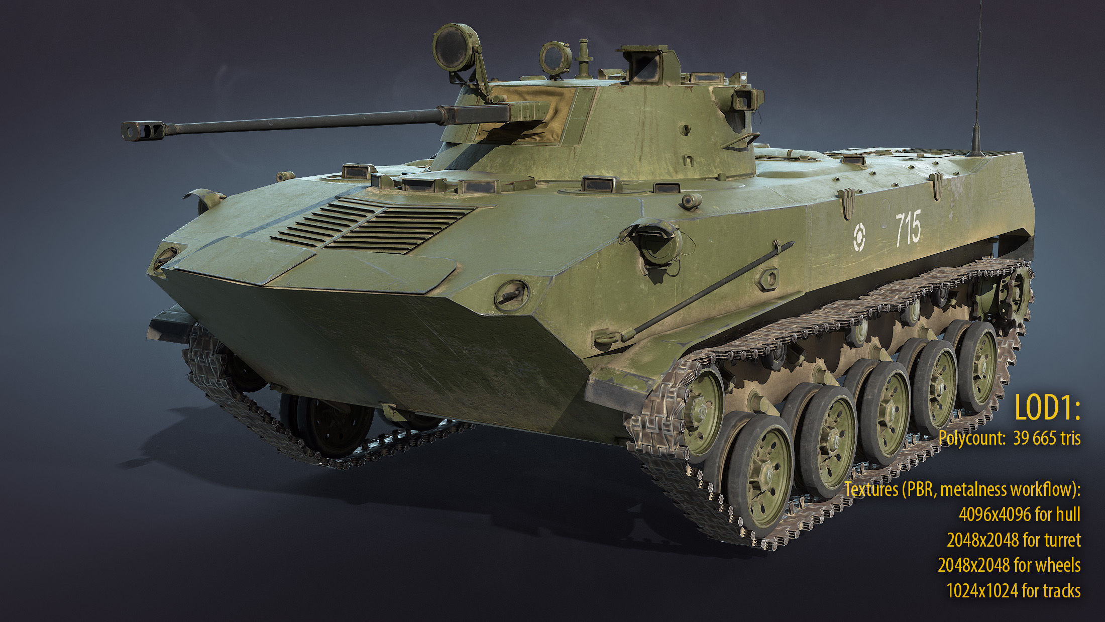BMD-2 Collection | CGTrader