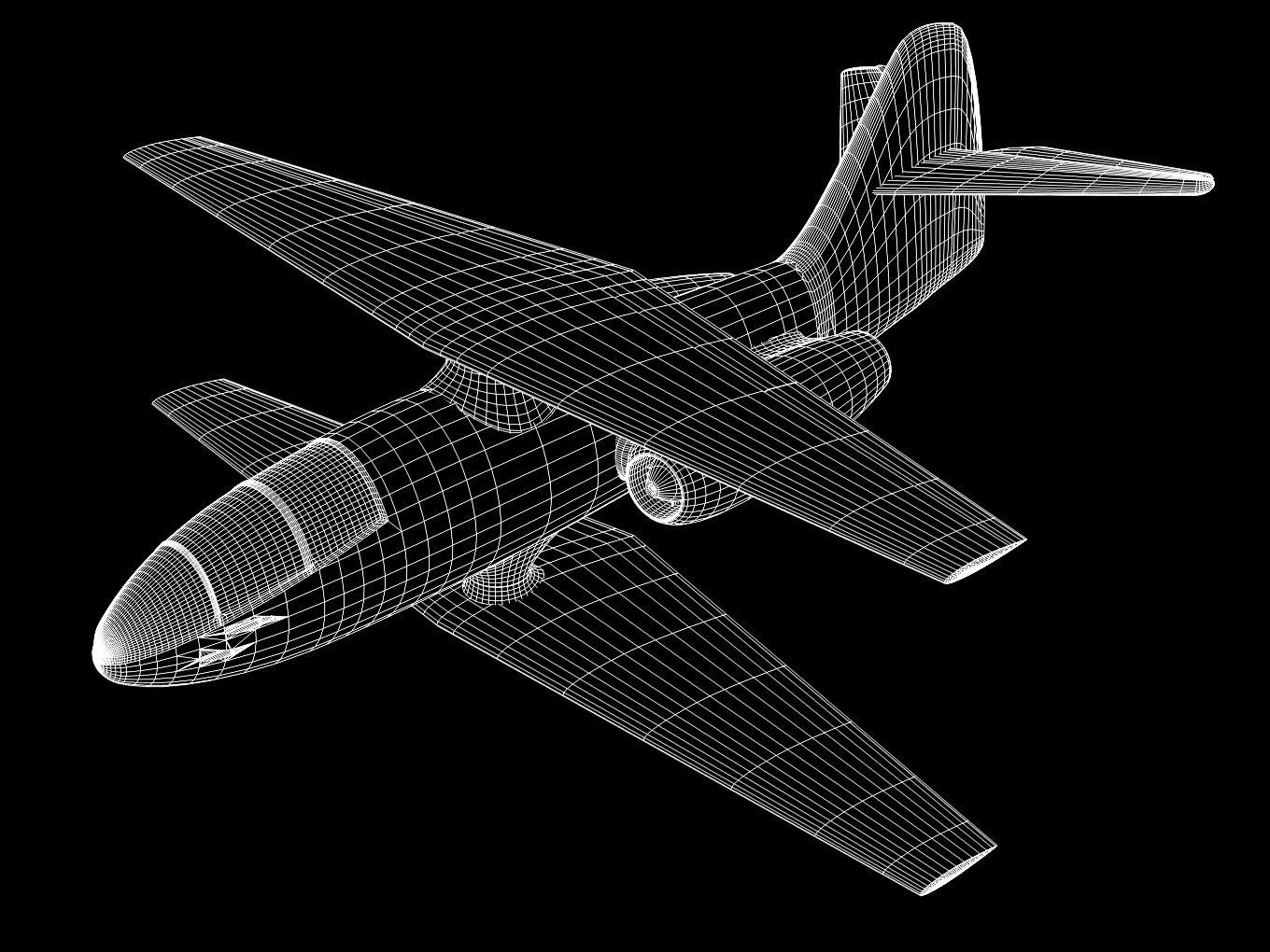 Messerschmitt P1109 3D model | CGTrader