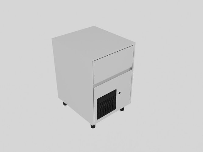 ICE MAKER MACHINE free 3D model | CGTrader