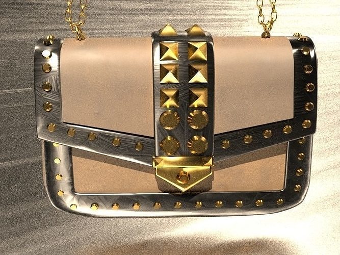 Handbag 3D model 3D printable | CGTrader