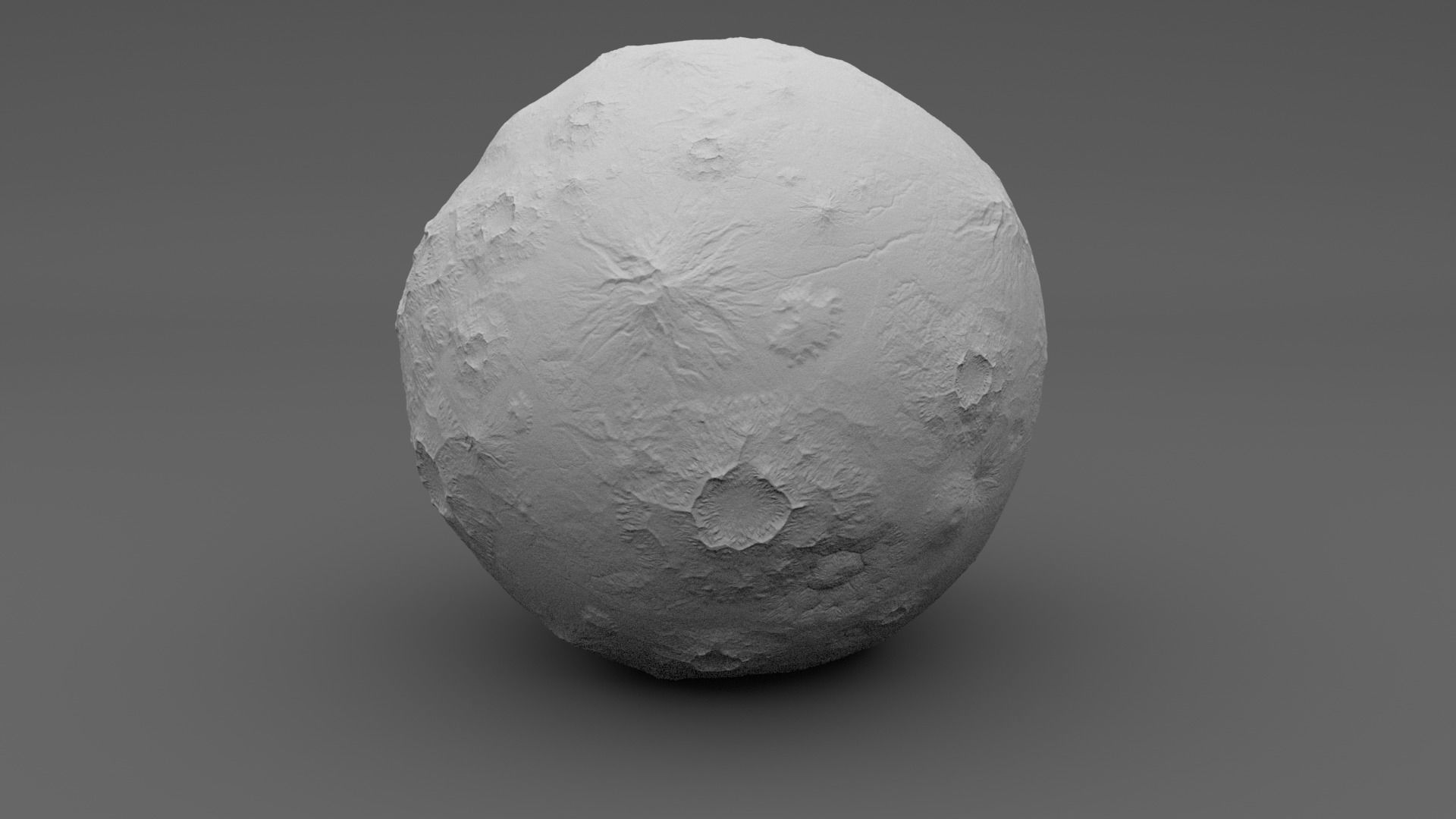 Luna - moon free 3D model 3D printable | CGTrader