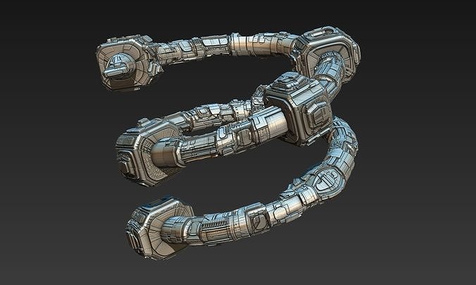 space equipment node 00073 3D model | CGTrader