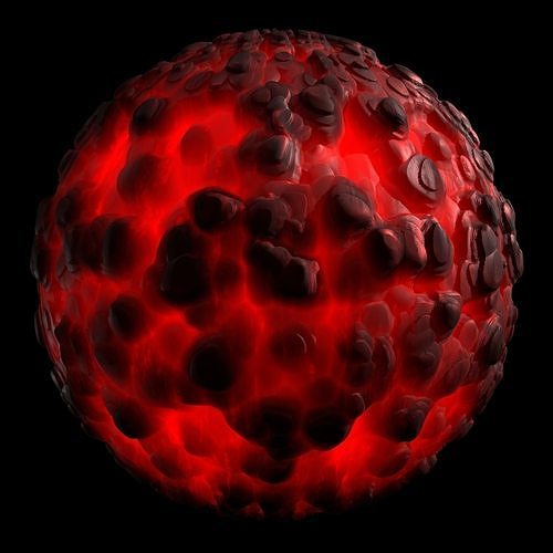 Obsidian Rock Lava Ground Terrain Red Material PBR Texture | CGTrader