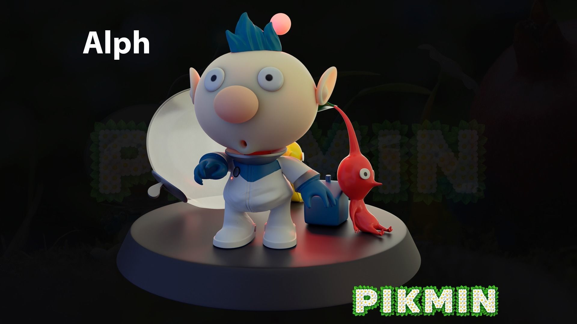 Alph - Pikmin 3D model 3D printable | CGTrader