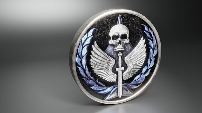 3D model Task Force 141 3D logo VR / AR / low-poly | CGTrader