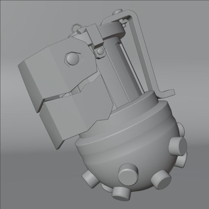 Magic Bomb in Blender free VR / AR / low-poly 3D model | CGTrader