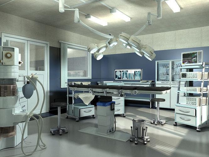 operating room 3D model | CGTrader