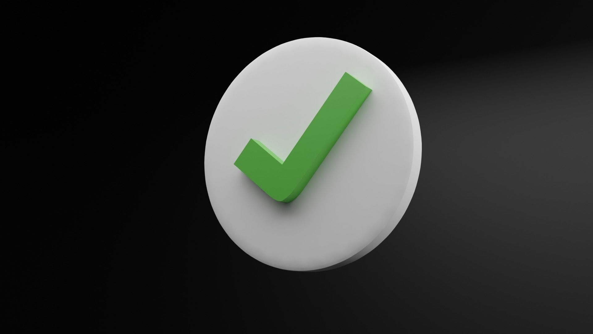 twitter check mark free VR / AR / low-poly 3D model | CGTrader