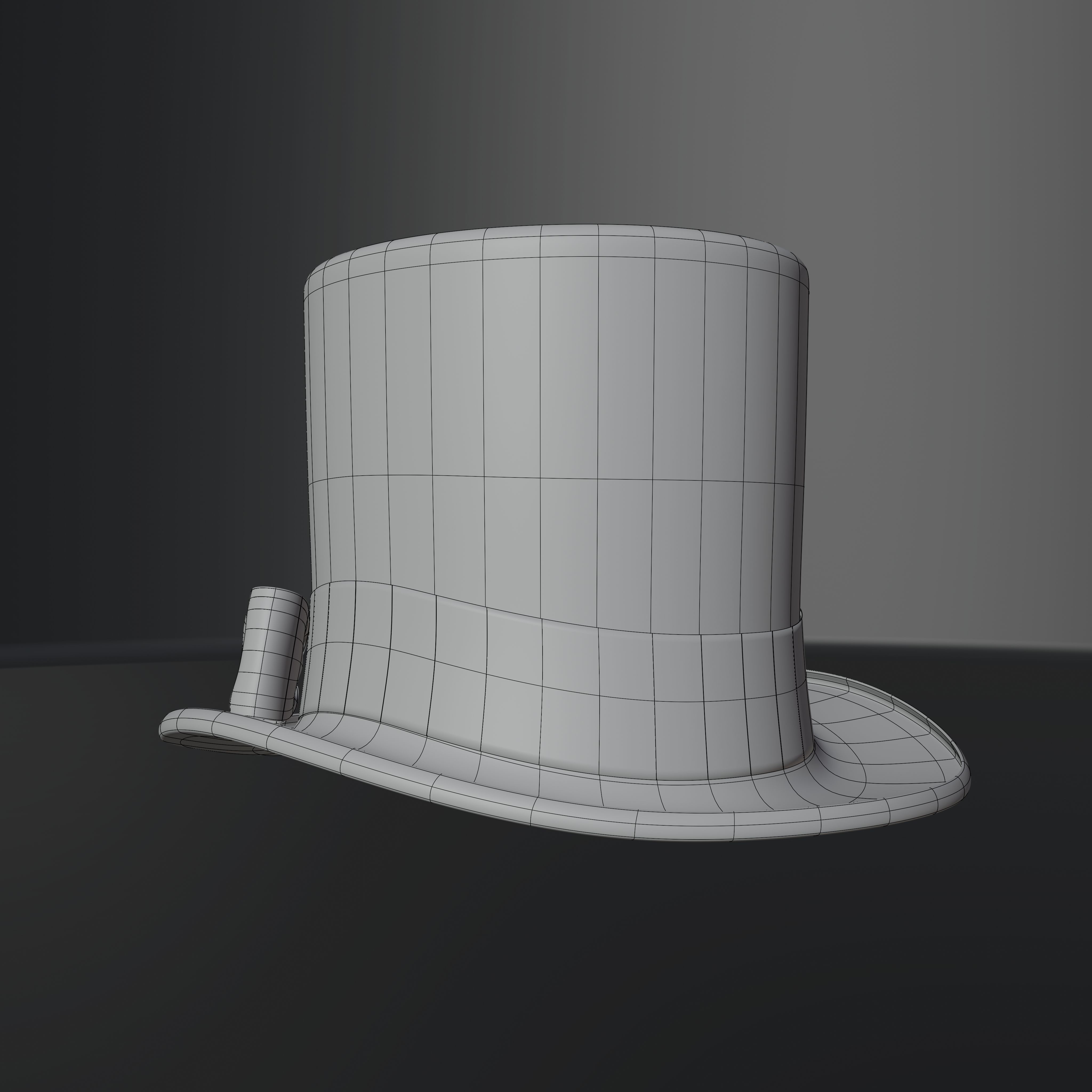 3D model Top Hat Photorealistic PBR VR / AR / low-poly | CGTrader