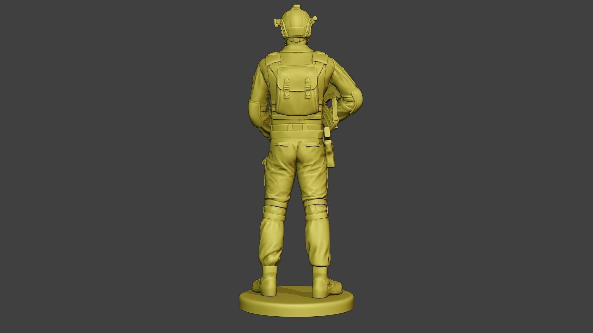 China Actual Special Forces PAP 0018 3D model 3D printable | CGTrader