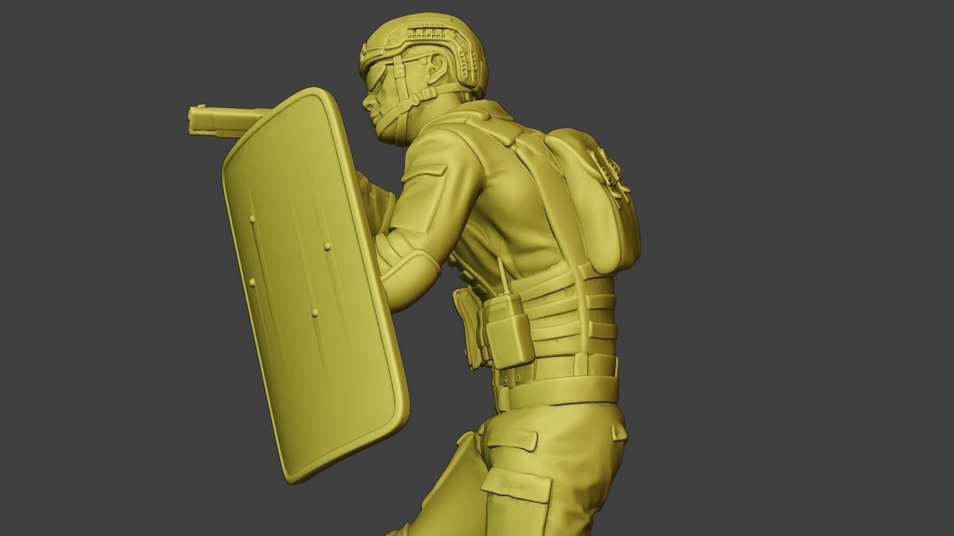 China Actual Special Forces PAP 0019 3D model 3D printable | CGTrader