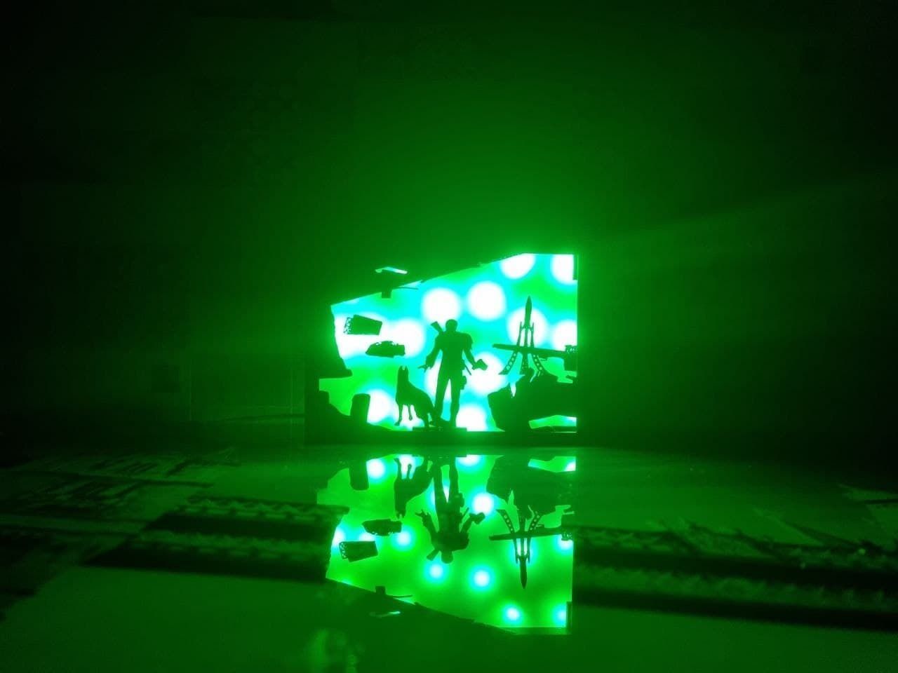 Fallout led shadow box 3D model 3D printable | CGTrader