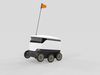 Delivery Robot Starship 3D model animated rigged | CGTrader