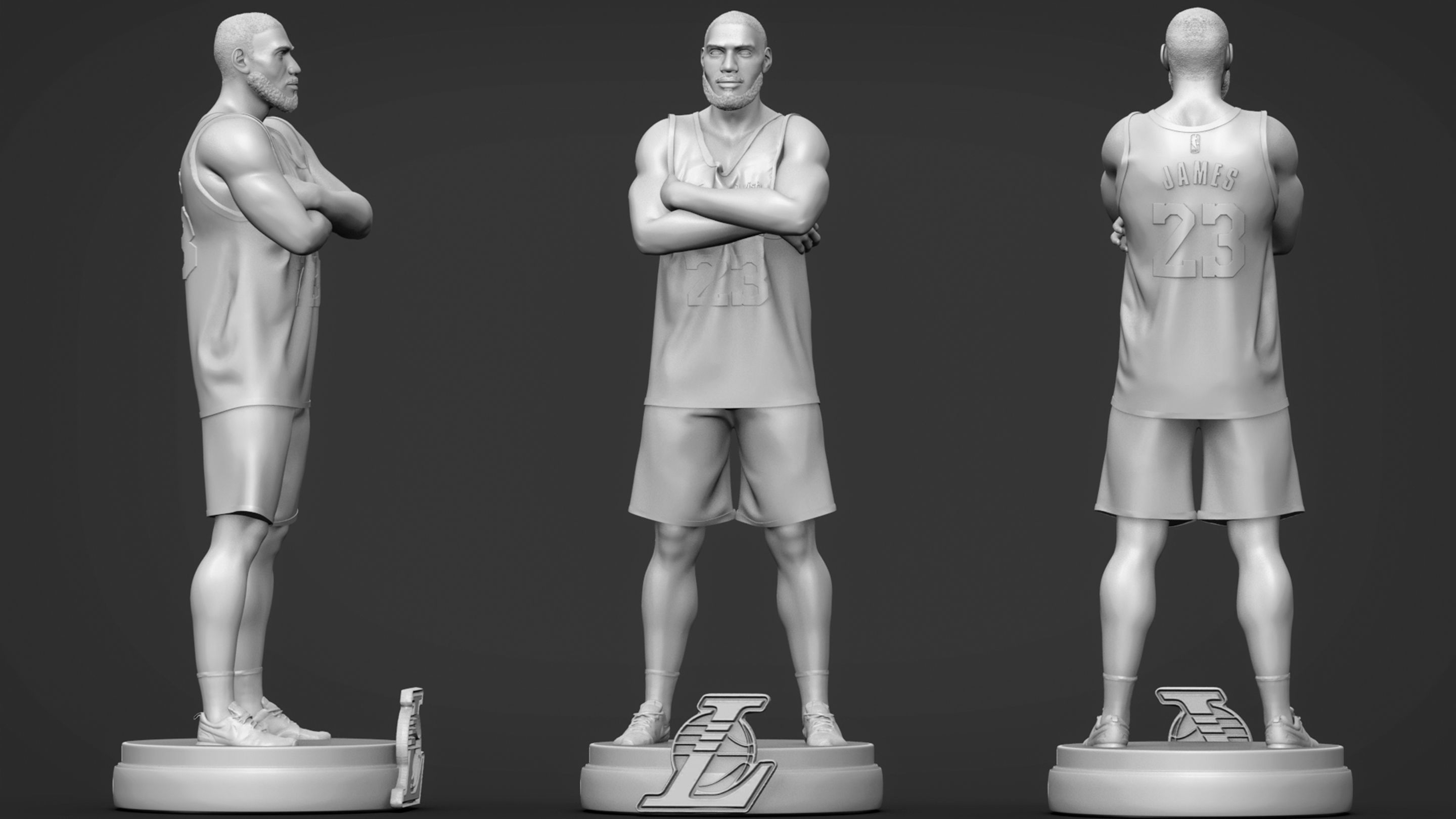 LeBron James 3D Printable 4S 3D model 3D printable | CGTrader