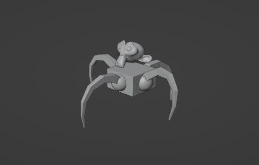 Creature Character 3D model animated rigged | CGTrader