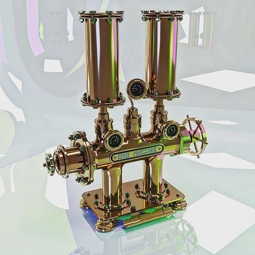 High Pressure 3D model | CGTrader